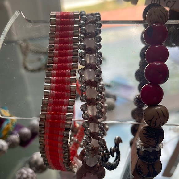 Handmade | Jewelry | Rose Gonzales Handmade Cord Metal Tori Bracelet ...